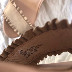 kate spade | Shoes | Kate Spade Pink Ruffled Wedges | Poshmark